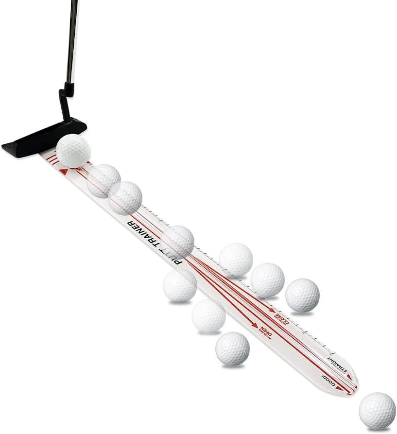 XINGGM Golf Putting Alignment Training Aid for Putting Green | Indoor ...