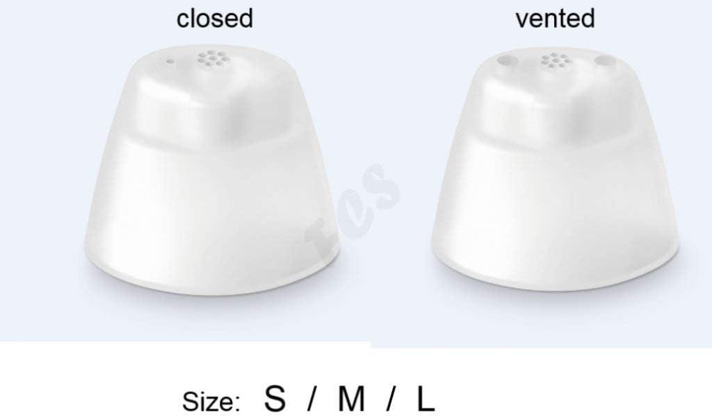 Siemens Signia Run Click-CIC Vented-Medium Pack of 6 Click Sleeves ...
