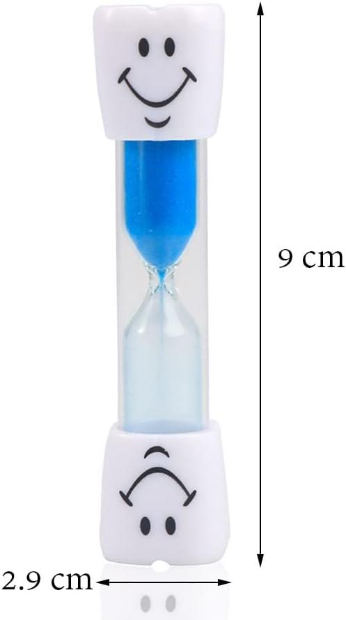 MagiDeal Kids Toothbrush Timer - 2 Minute Smile Sand Timer for Children ...