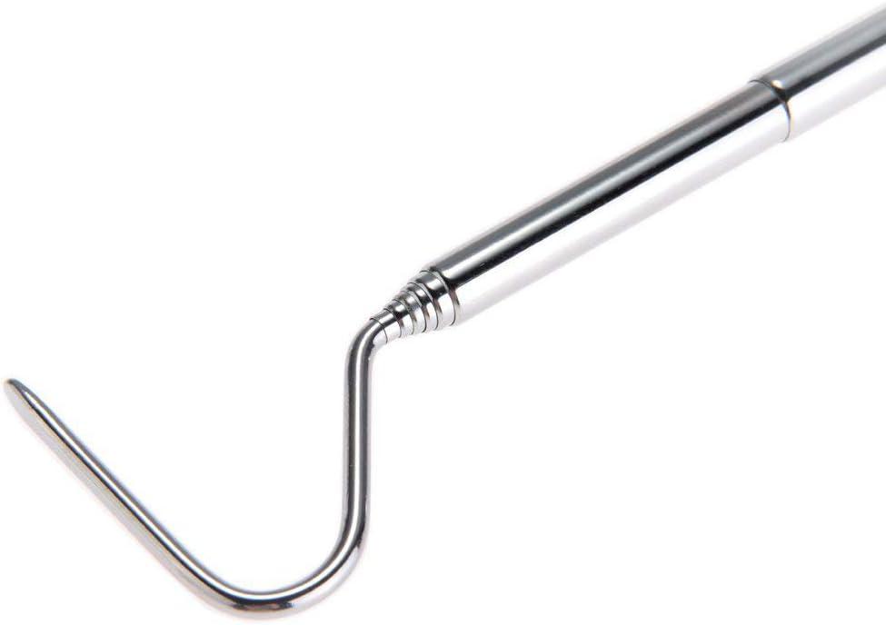 Mini Snake Hook Adjustable Stainless Steel Snake Tongs and Snake & Reptile Hook Retractable ...