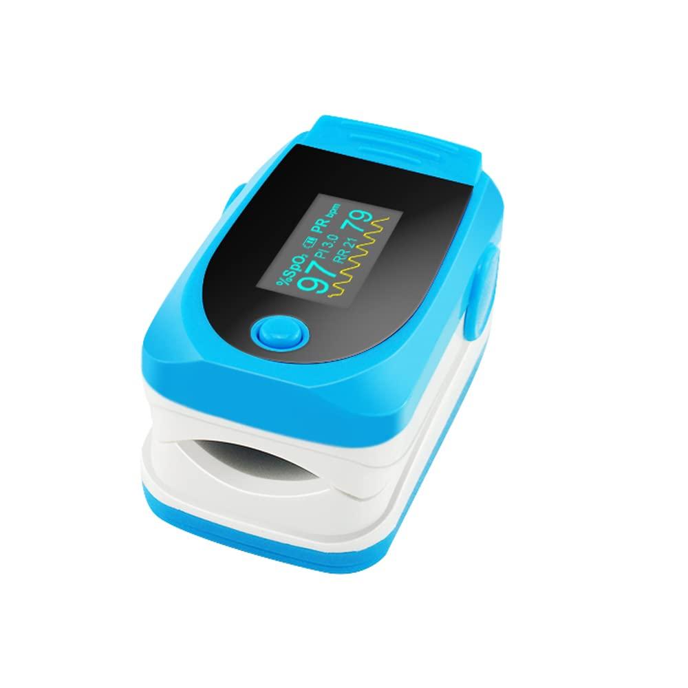 Finlon New OLED Finger Pulse Oxygen Saturation Monitor with Audio Alarm ...