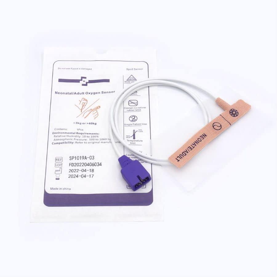 5pcs Compatible Disposable Neonatal Adult Spo2 Sensor for Nellcor MAX-N ...