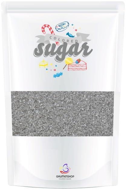 Buy Coloured Sugar Grey Pebble - 100g Decorative Sugar for Baking ...