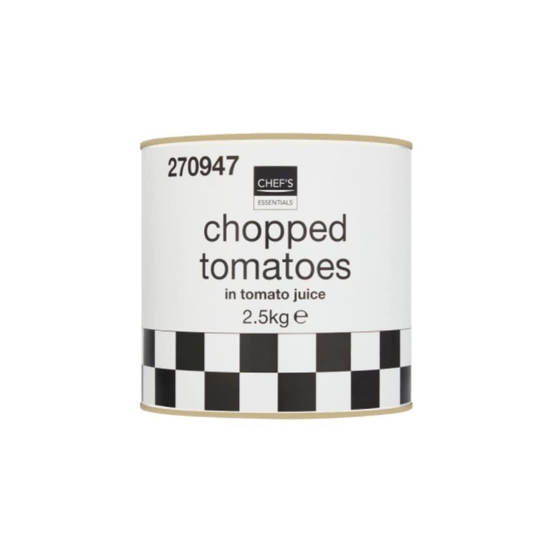 Chef's Essentials Chopped Tomatoes in Tomato Juice 2.5kg x 6 | Buy Now ...