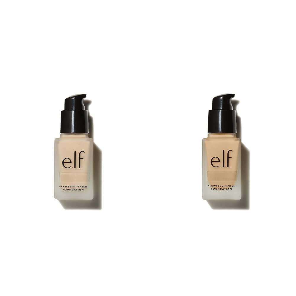 e.l.f. Flawless Finish Foundation | Lightweight Medium Coverage & Semi ...