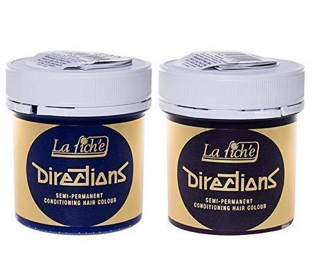 La Riche Directions Hair Colour Set | 1x Lagoon Blue & 1x Violet ...