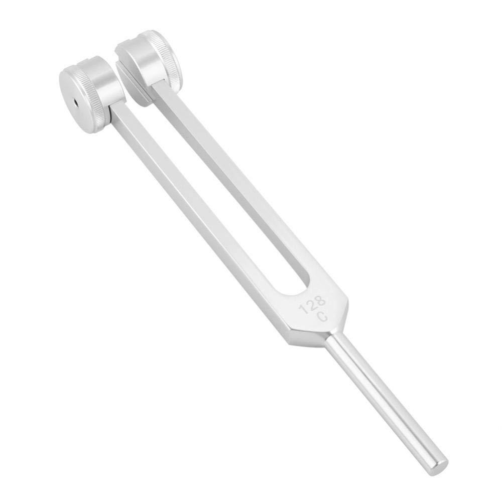 128HZ Tuning Fork with Fixed Weights & Chakra Hammer for Sound Massage ...