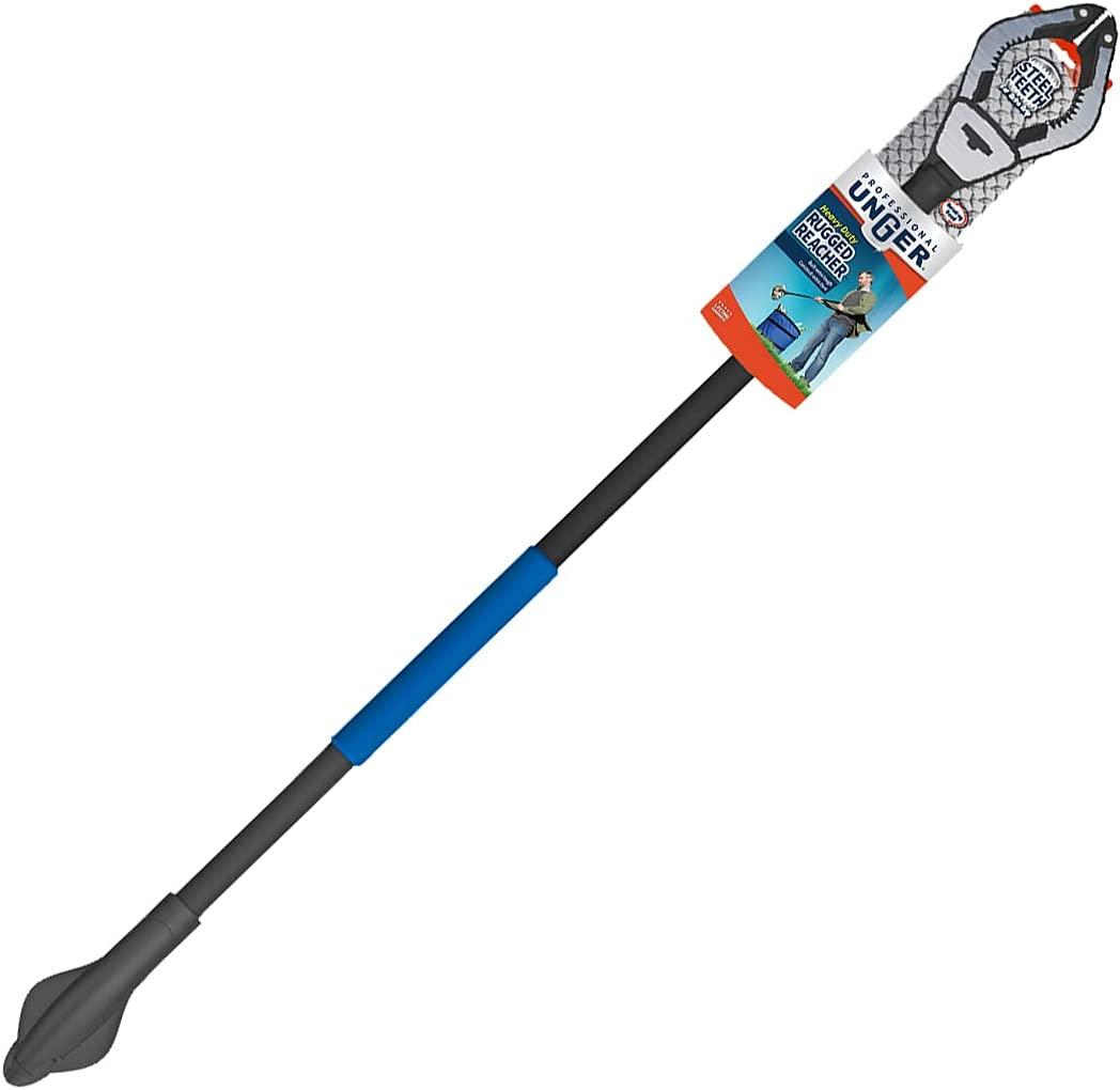 Unger Professional Rugged Reacher 42.5 Grabber Tool for Outdoor ...