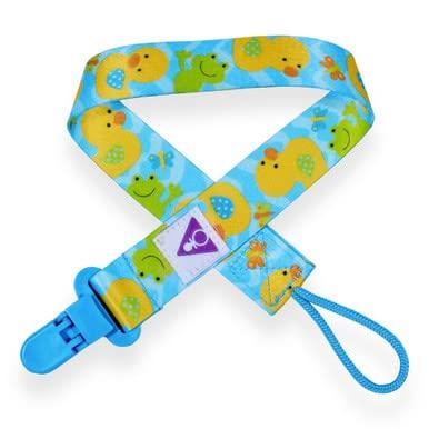 Pacifier Addict Adult Pacifier Clip/Lanyard - Rubber Duck and Frogs ...