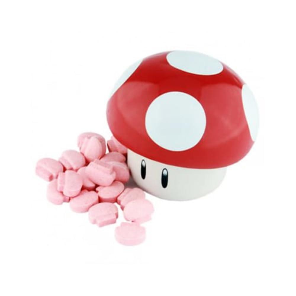 Super Mario Bros. Red Mushroom Tin Sour Candies