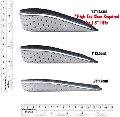 Kids Children's 1.5 Inch Height Increase Shoe Lifts Insoles for Age 10 ...