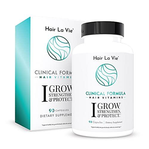 Hair La Vie Clinical Formula Hair Vitamins with Biotin and Saw Palmetto ...