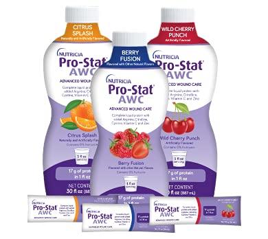 Pro-Stat Advanced Wound Care (AWC) Liquid Protein Medical Food - Citrus ...