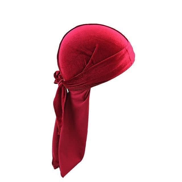 4pcs Premium Velvet Durag Head Wear with Long Tail Perfect for 360 ...