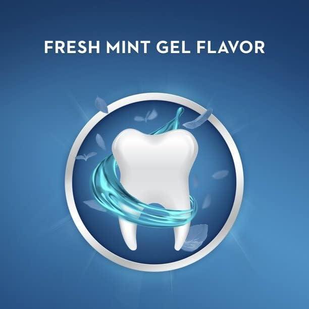 Crest Tartar Protection Fresh Mint Toothpaste Gel 5.7 Oz - Pack of 3 ...