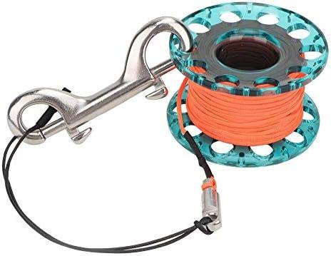 Keenso Handle Pulley Scuba Spool Reel 30m - Durable Plastic Diving ...