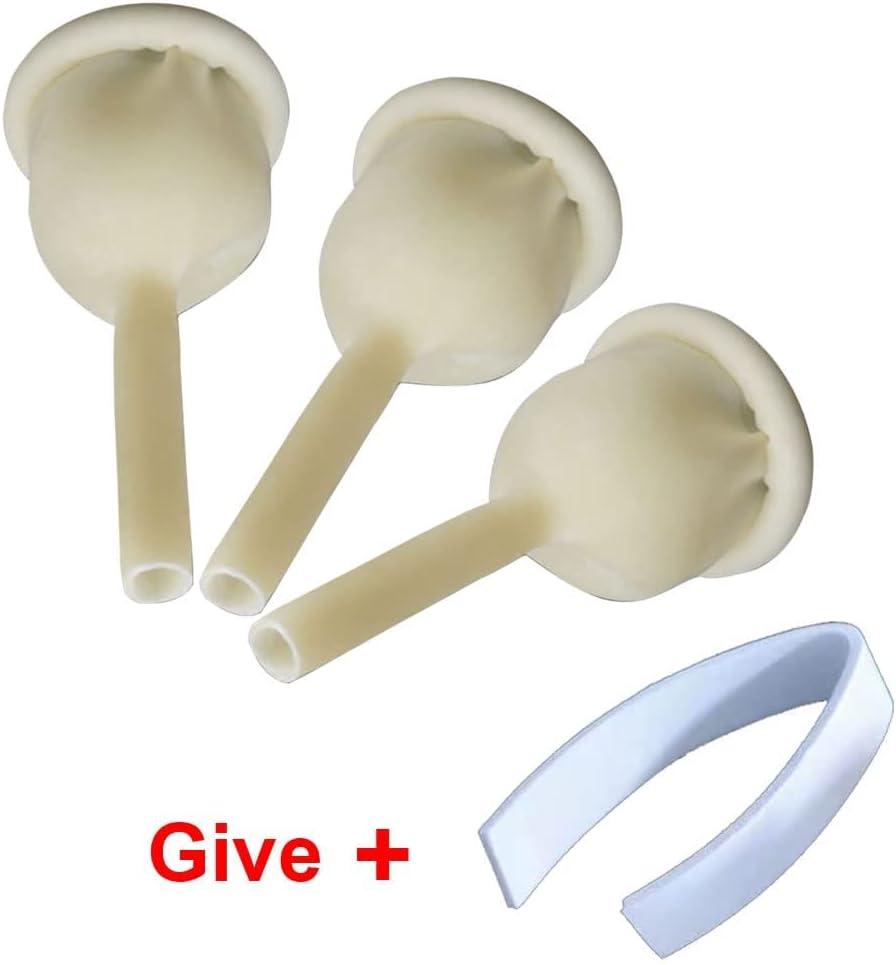 20 Pack Self-Adhering Male External Condom Catheter 25mm Medium - Soft Latex - Urinal Bag for ...