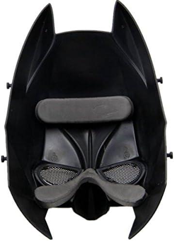 Buy Batman Mask - Airsoft CS Wargame Half Head Protective Gear ...