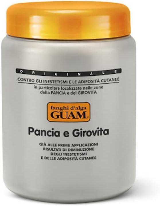 GUAM Fango Belly and Hips 1000g - Natural Seaweed Mud Mask for Slimming ...