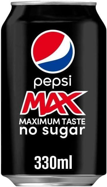 Pepsi Max Taste Zero Sugar 24x330ml | Buy Now with Express ...