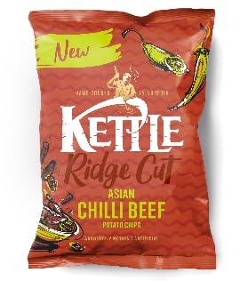 Kettle Asian CHILLI BEEF Crisps 8 x 130g Bags | Buy Now with Express ...