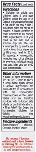 Ring Relief Formula - Fast Relief for Ear Discomfort | 0.33 Fl Oz | Buy ...
