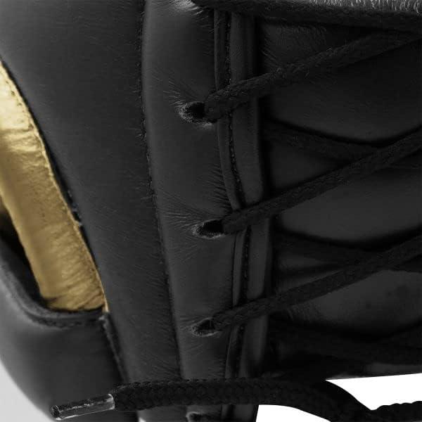 adidas adiStar Pro Boxing Headguard Black/Gold XL - Premium Protection ...