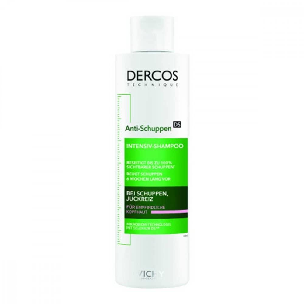 VICHY DERCOS Anti-Dandruff Sensitive Shampoo - 200ml (1 Pack ...