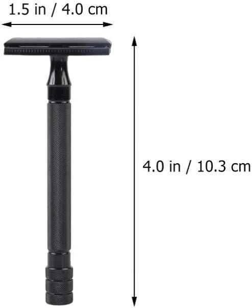 Beaupretty Manual Double-Sided Razor Set | Vintage Straight Edge ...