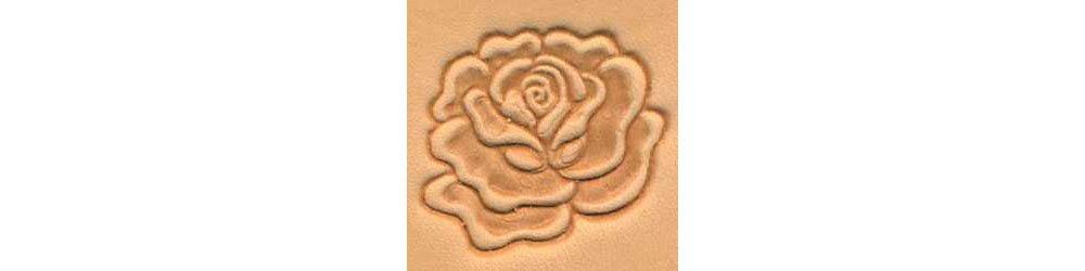Tandy Leather Rose Craftool 3-D Stamp | 88493-00 | Genuine Leather ...