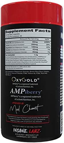 Insane Labz Kill H20 Diuretic with Dandelion Root & Green Tea Extract ...