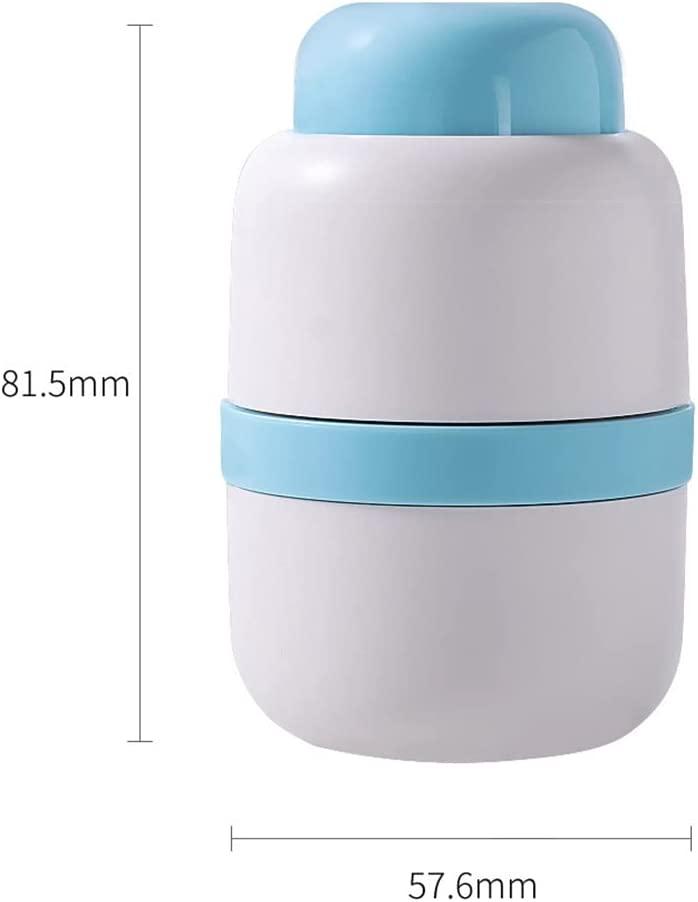 Safety Hidden Blade Pill Cutter & Storage - Split Small & Large Tablets ...