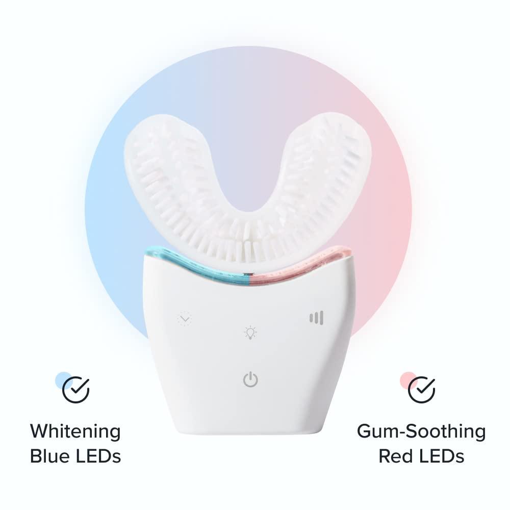 AutoBrush Pro Adults U-Shaped Automatic Toothbrush - Soft Nylon ...