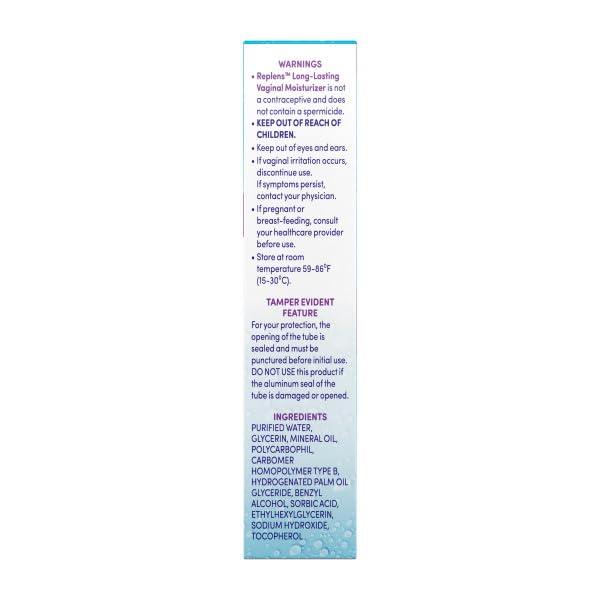 Replens Long Lasting Vaginal Moisturizer 35 g (Pack of 3) 14 ...