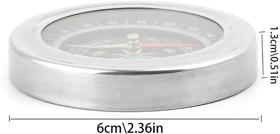 6-Piece Waterproof Compass Set | Bosoirsou Hiking & Scout Compasses for ...