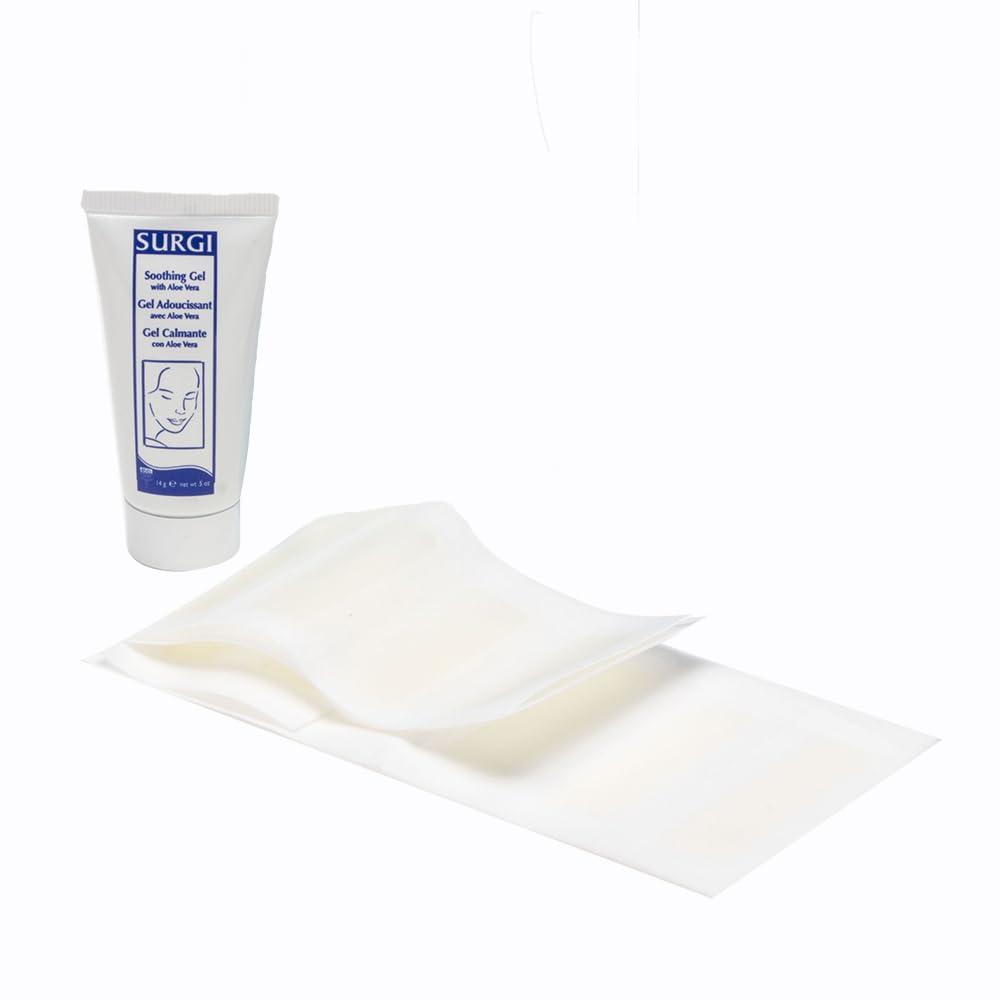 Surgi-wax Facial Honey Wax Strips - Gentle Hair Removal for Face, Upper ...