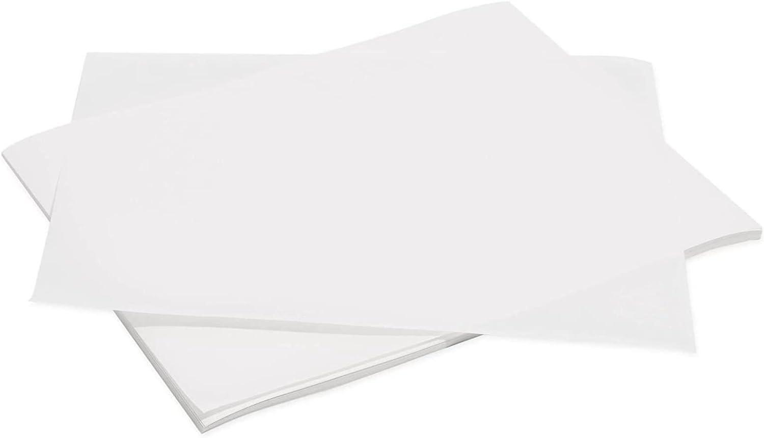 100 Sheets Glassine Paper 8.5x11 Inches for Artwork, Prints, Photos ...