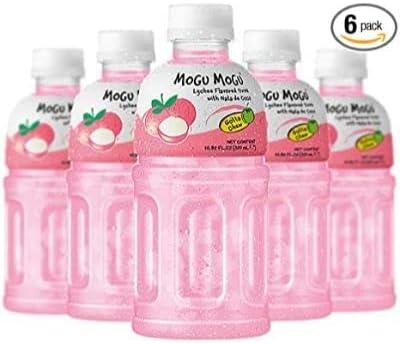 Mogu Mogu Lychee Flavoured Drink with NATA de Coco (Gotta Chew) | On ...