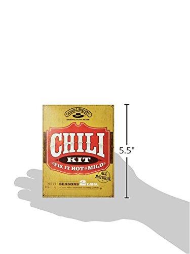 Carroll Shelby's Original Texas Chili Kit 4 oz - Authentic Texan ...