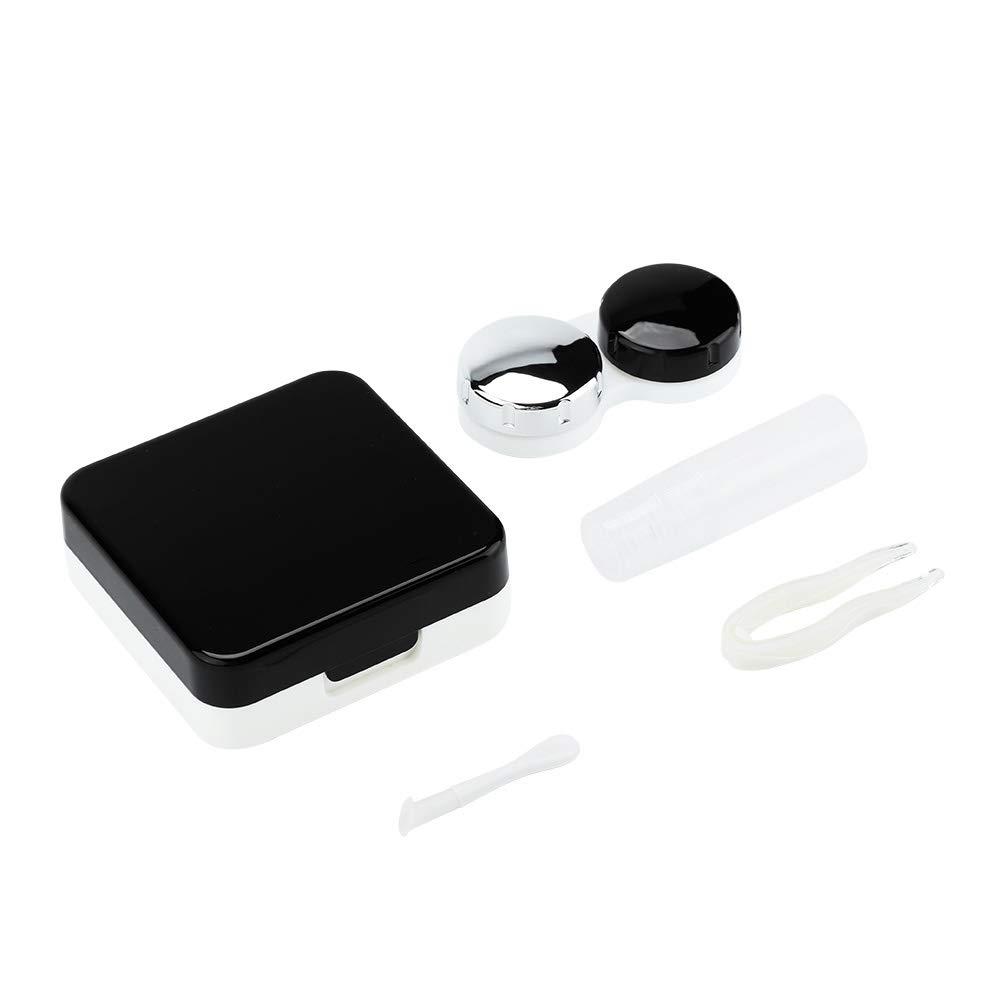 Fictory Contact Lens Box - Cute Reflective Cover Case Set for Travel ...