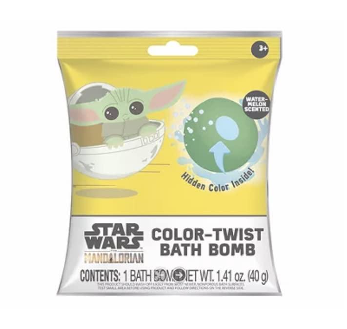 Star Wars Mandalorian Color Twist Bath Bomb 2 Pack - Watermelon Scented ...