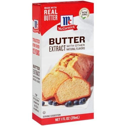 McCormick Butter Extract 1 Fl Oz (Pack of 2) | Natural Flavors | Best ...