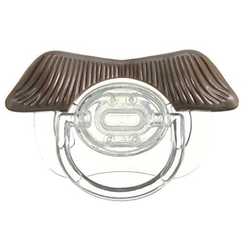 Inovey Kid Beard Pacifier for Boys & Girls - Toddler Dentistry Solution ...
