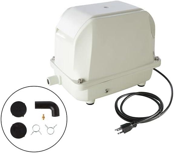 Ater JAM-80 Septic Aerator Air Pump - 500-600 gpd, 1/2 Acre Pond ...