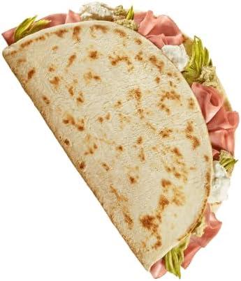 Roberto Gourmet Piadina Spessa Piadina Pack of 5 loaves 350 g each ...