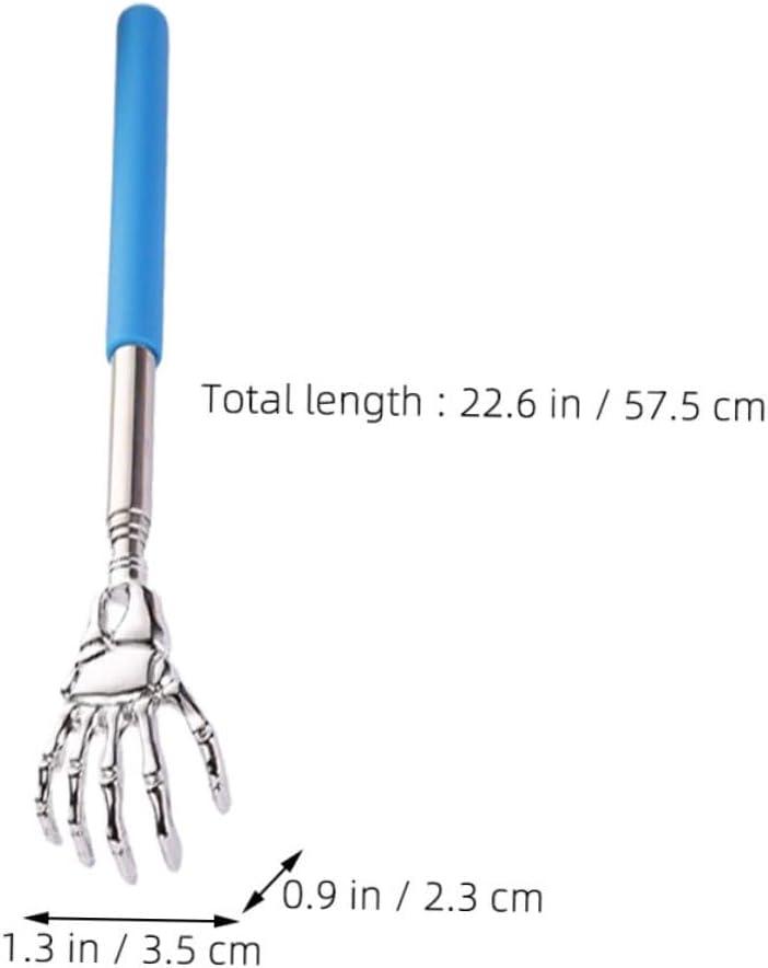 Fomiyes 5-Stick Tickle Scratch Tool - Portable Back Scratch Massage ...