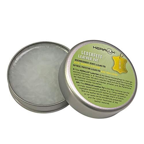KERALUX Leather Grease 100ml | Intensive Care for Waxed Smooth Leather ...