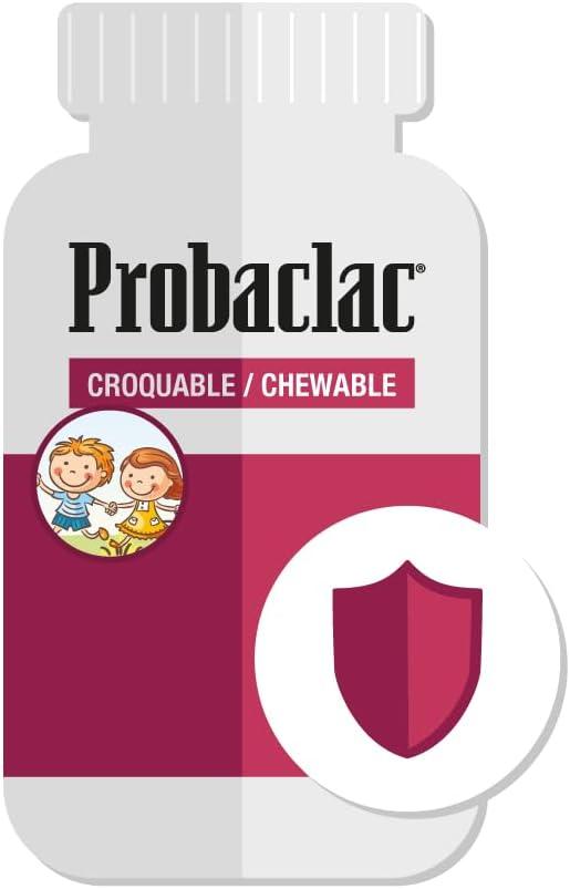 Probaclac chewable probiotics for kids ages 3. Each chewable tablet ...