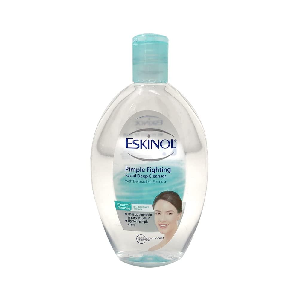 Eskinol Pimple Fighting Facial Deep Cleanser 225mL - Clear Skin ...