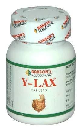 Baksons Y-Lax Tablet 75 Tablets - Natural Constipation Relief Supplement
